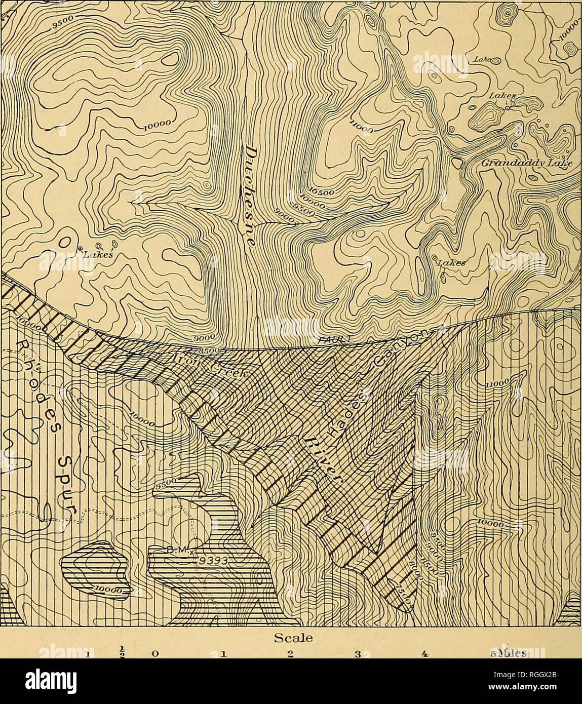 Geological sketch map hi-res stock photography and images - Alamy