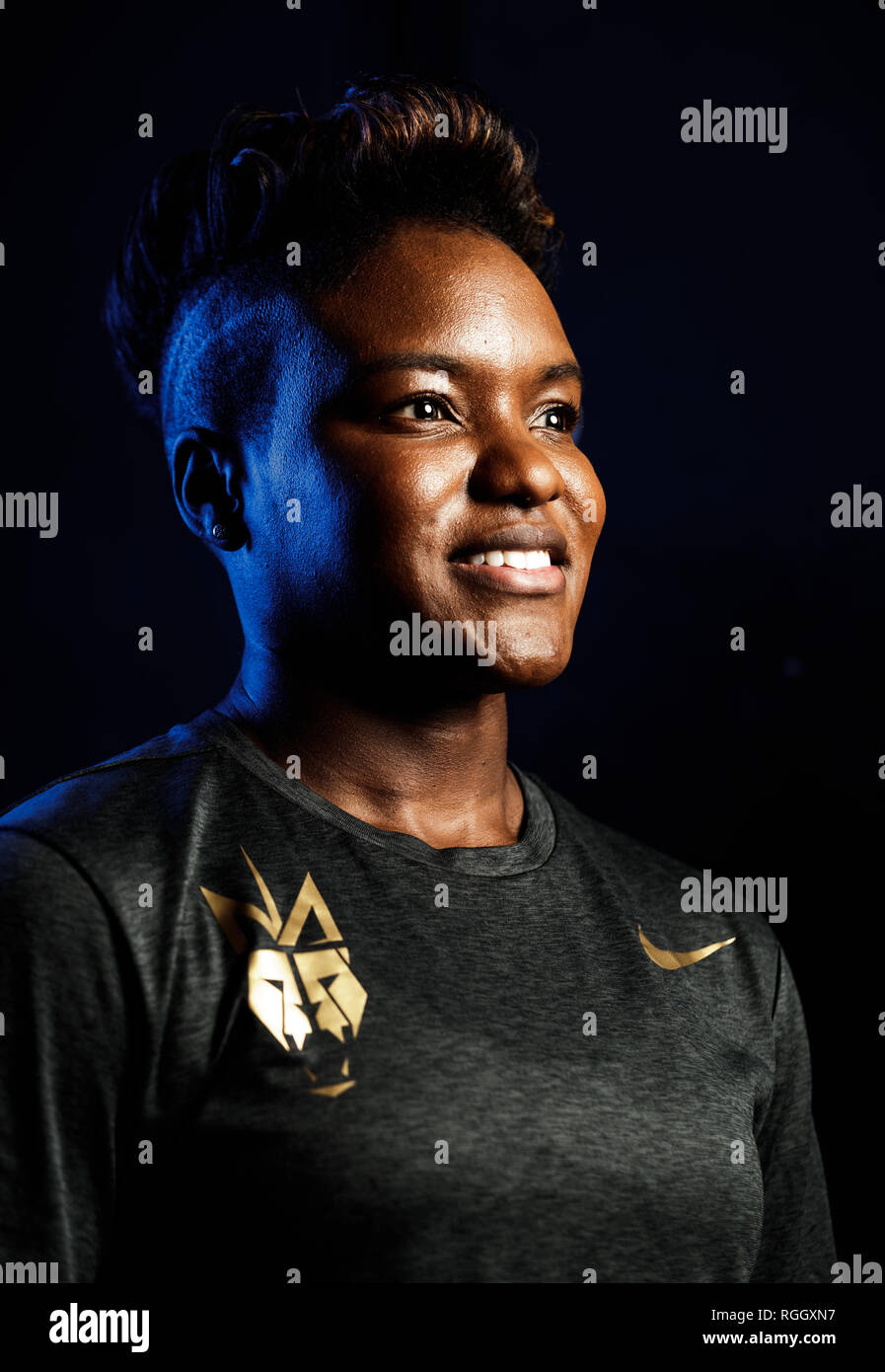 Nicola adams poses photograph following press conference royal albert ...