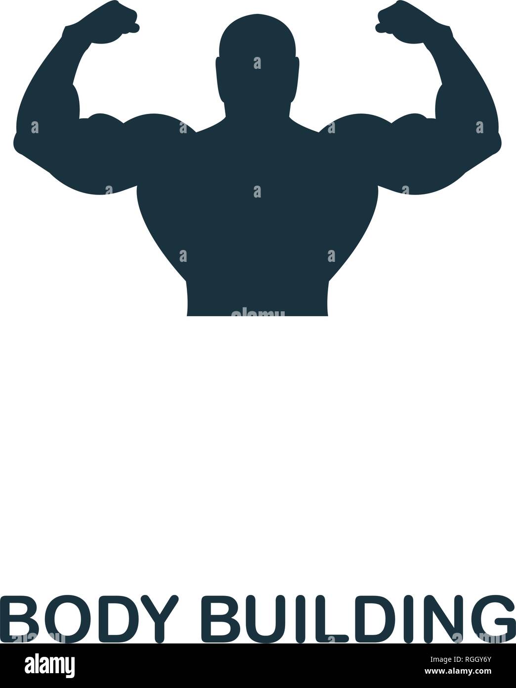 Male body builder flex hi-res stock photography and images - Alamy