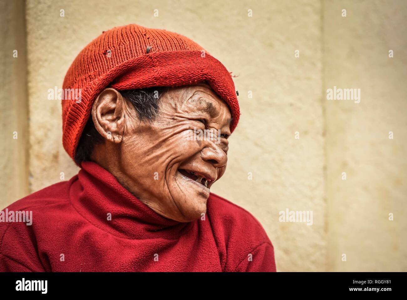 Nepalese cap hi-res stock photography and images - Alamy
