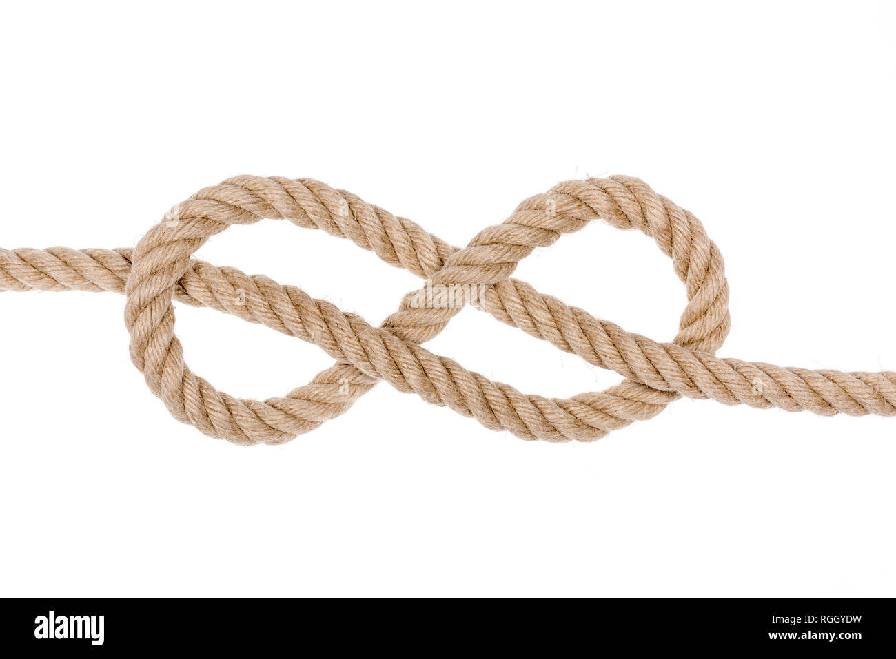 Illustration of clove hitch knot hi-res stock photography and images ...