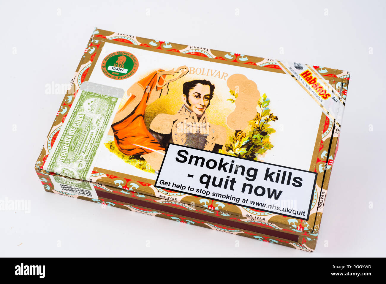 Smoking kills label hi-res stock photography and images - Alamy
