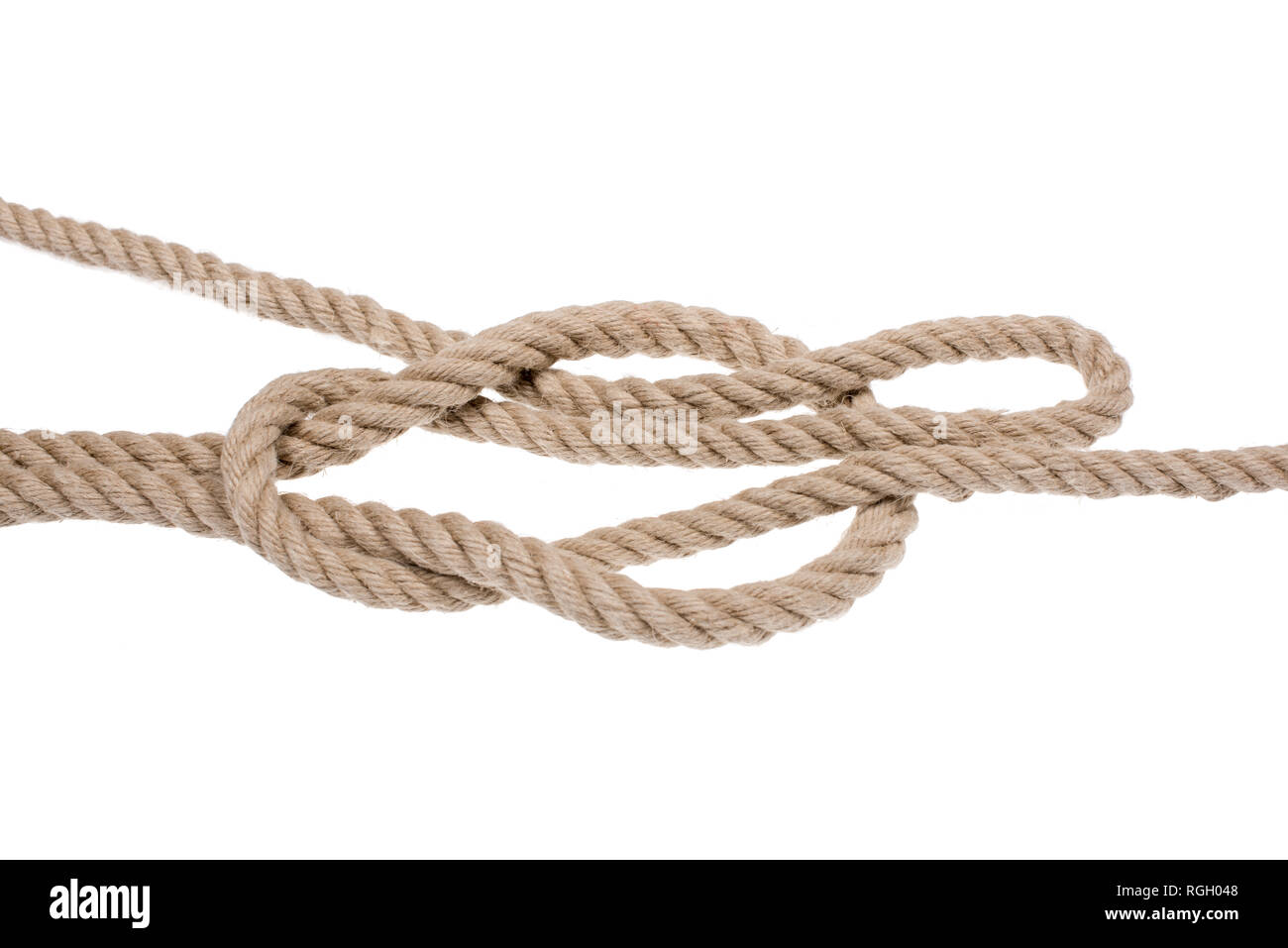 Nautical rope knot hi-res stock photography and images - Alamy