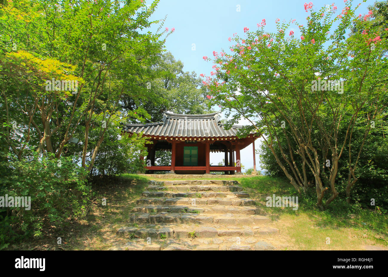 Myeonangjeong Pavilion, constructed in 1533 by Song Sun in Josun ...