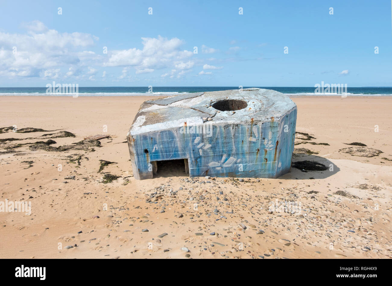 German ww2 blockhouse hi-res stock photography and images - Alamy