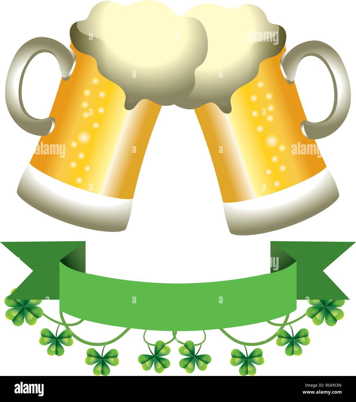 beer toast banner Stock Vector Image & Art - Alamy