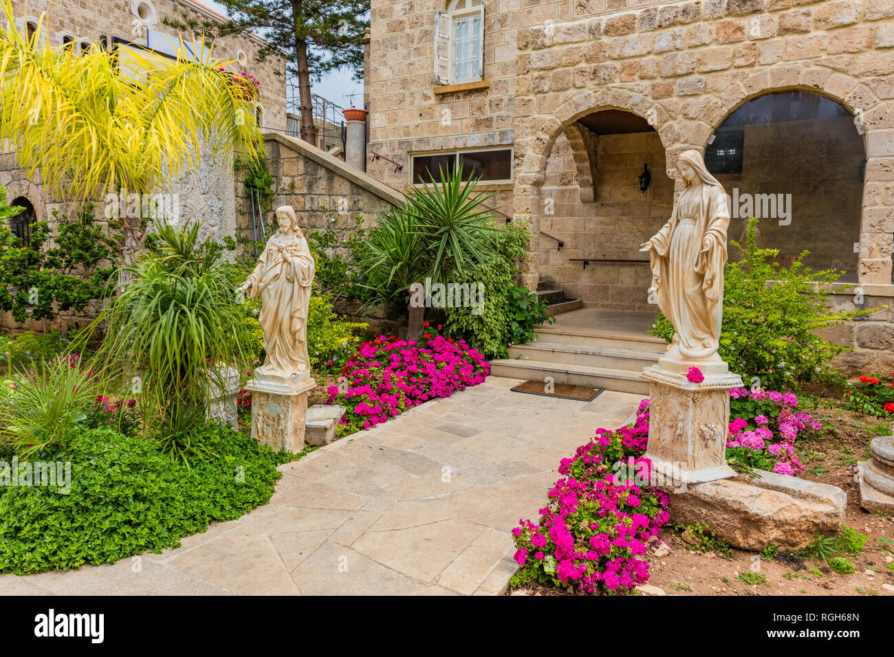 Saint John Marc Cathedral Byblos Jbeil in Lebanon Middle east Stock ...