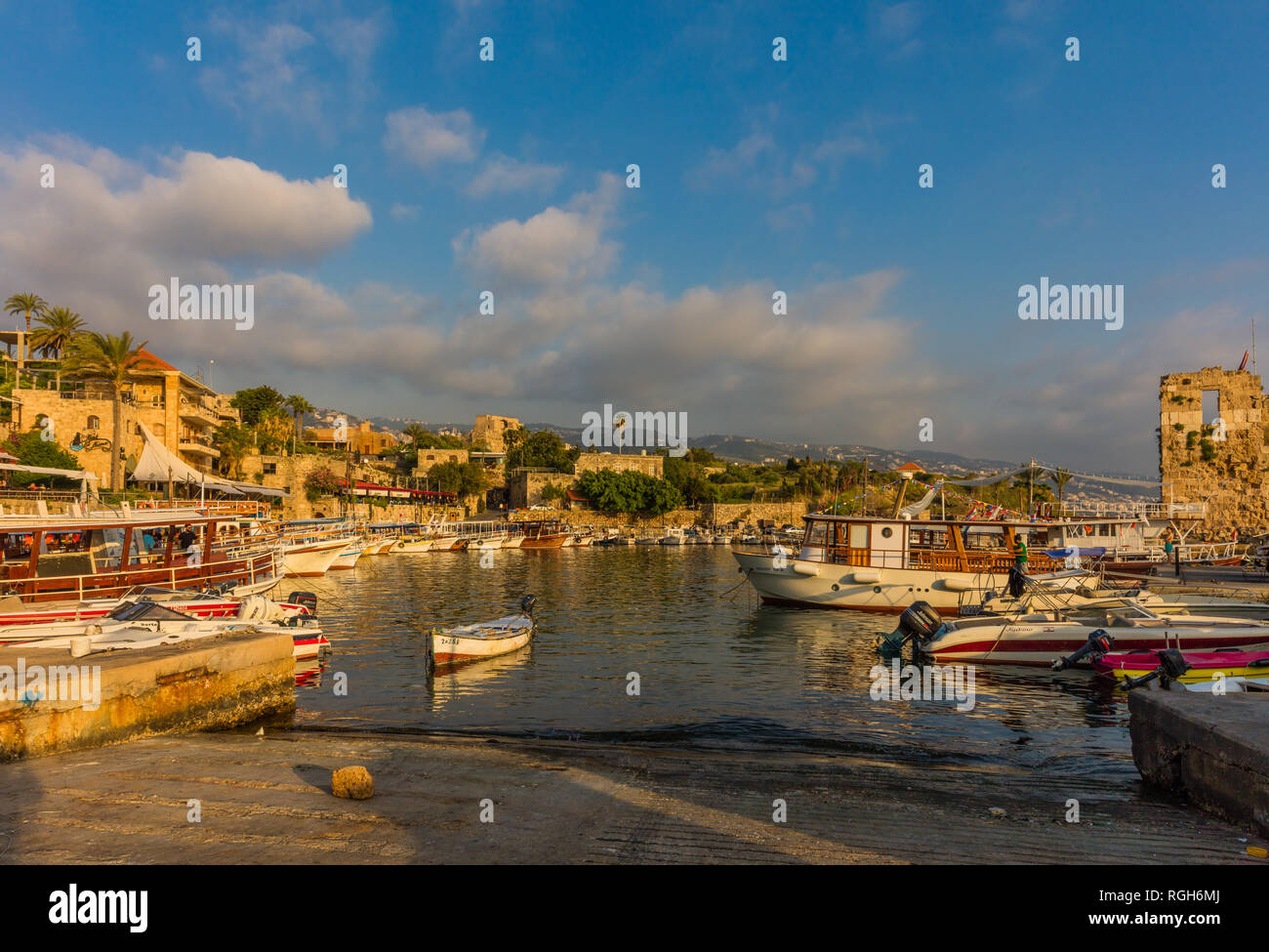 Port of byblos hi-res stock photography and images - Alamy