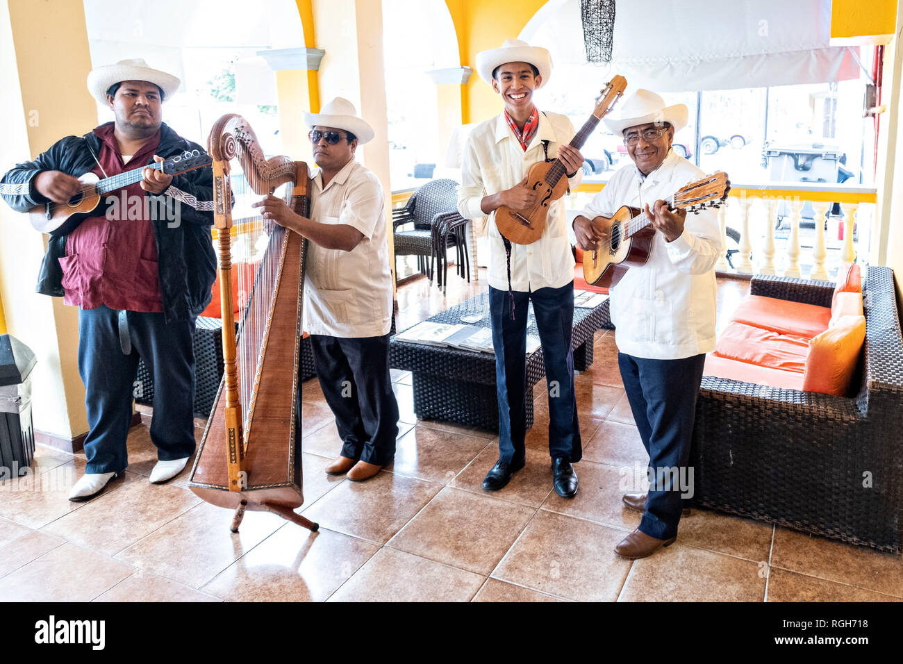 Son jarocho band hi-res stock photography and images - Alamy