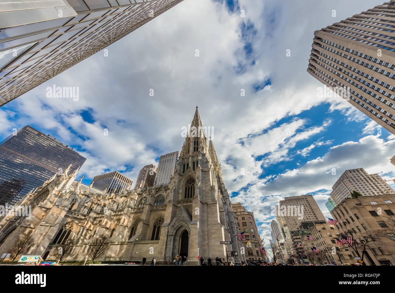 St. Patrick's Cathedral one of main one of the main Manhattan Landmarks ...