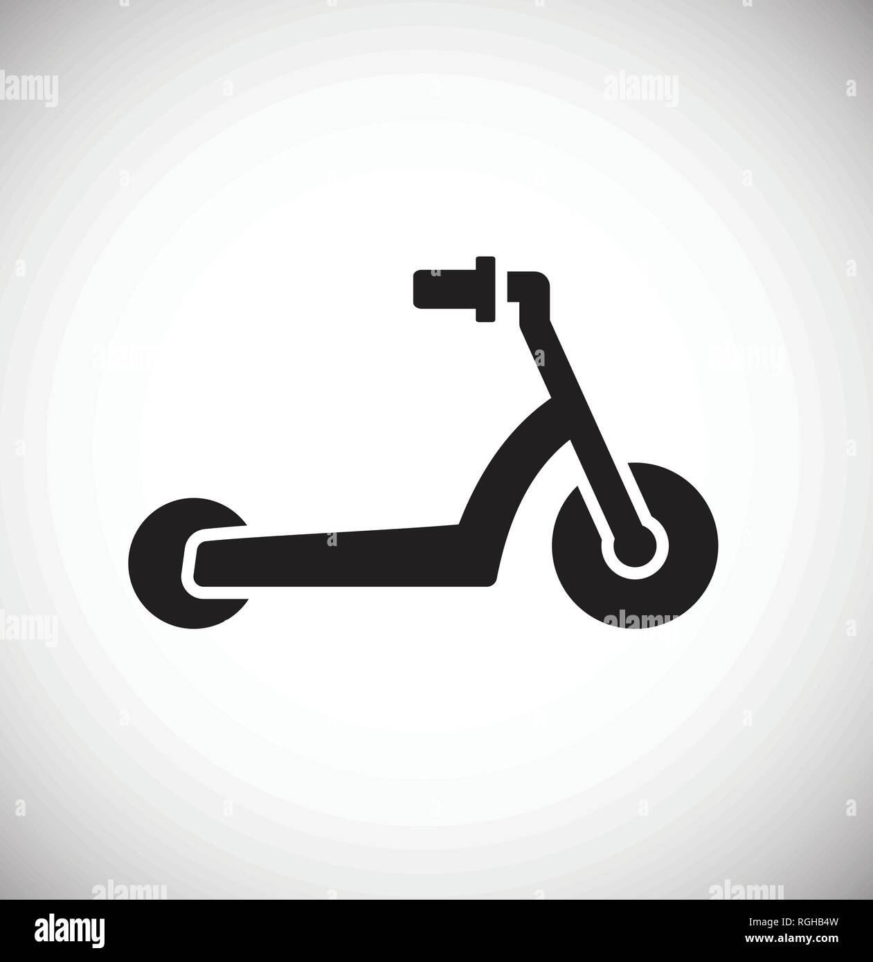 Scooter icon on white background for graphic and web design, Modern ...