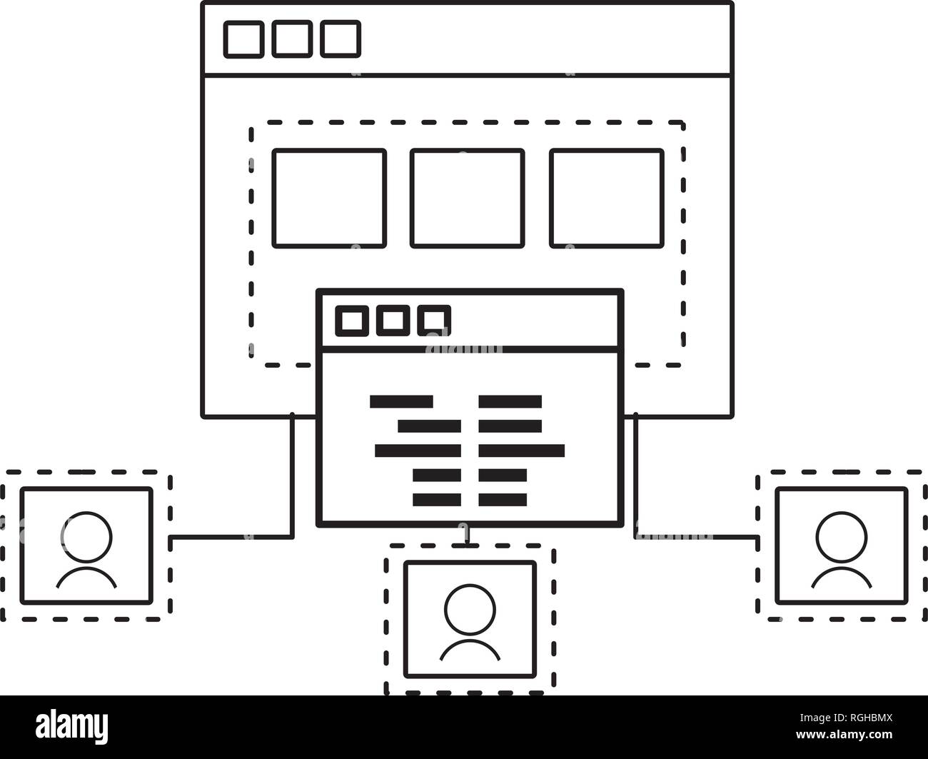 technology computing cartoon Stock Vector Image & Art - Alamy