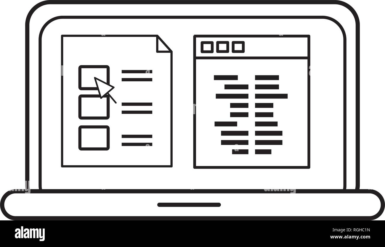 technology computing cartoon Stock Vector Image & Art - Alamy
