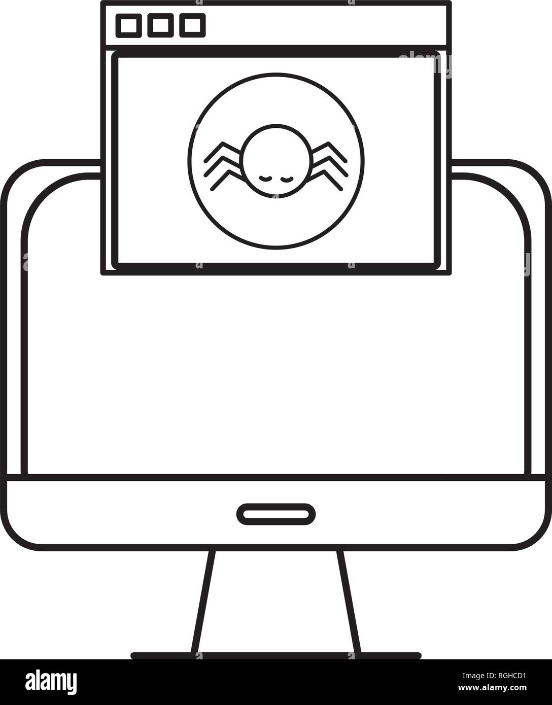 technology computing cartoon Stock Vector Image & Art - Alamy