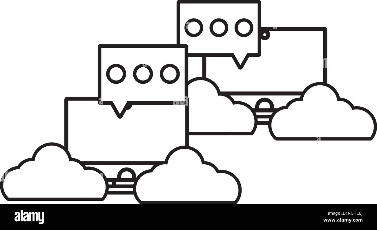 technology computing cartoon Stock Vector Image & Art - Alamy