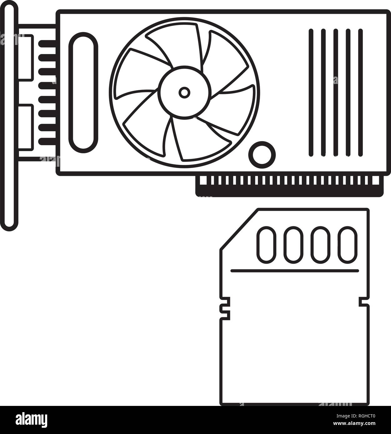 technology computing cartoon Stock Vector Image & Art - Alamy