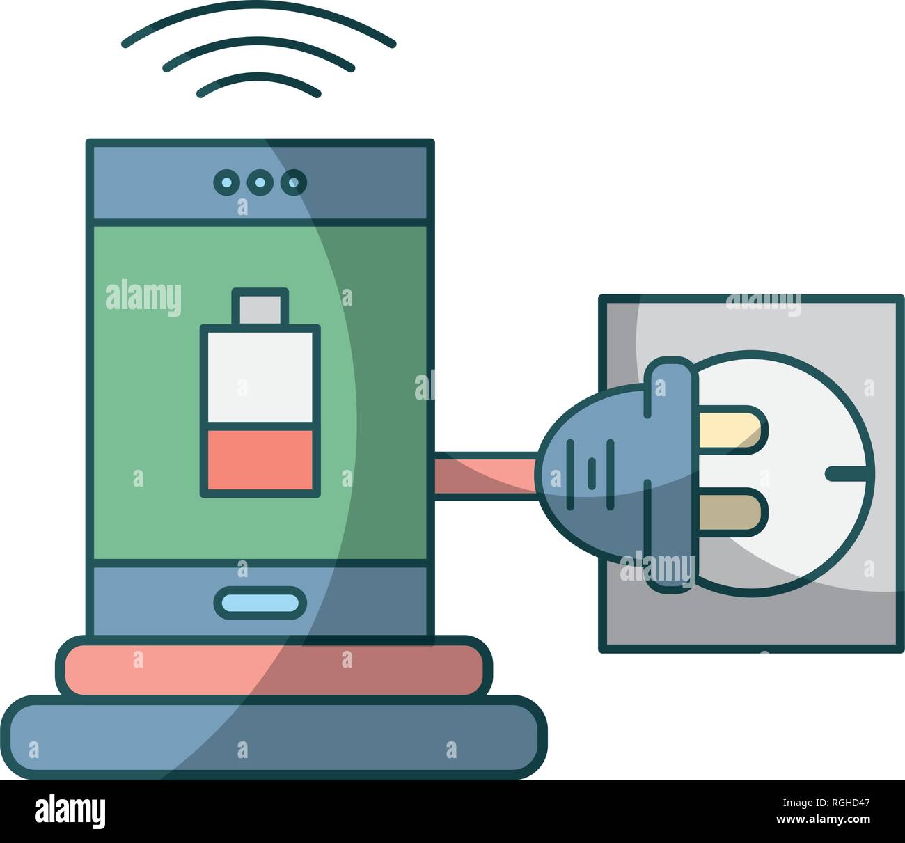 Cartoon Battery High Resolution Stock Photography and Images - Alamy