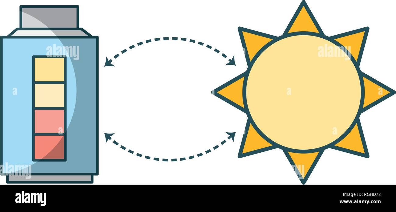 green energy recharge cartoon Stock Vector Image & Art - Alamy