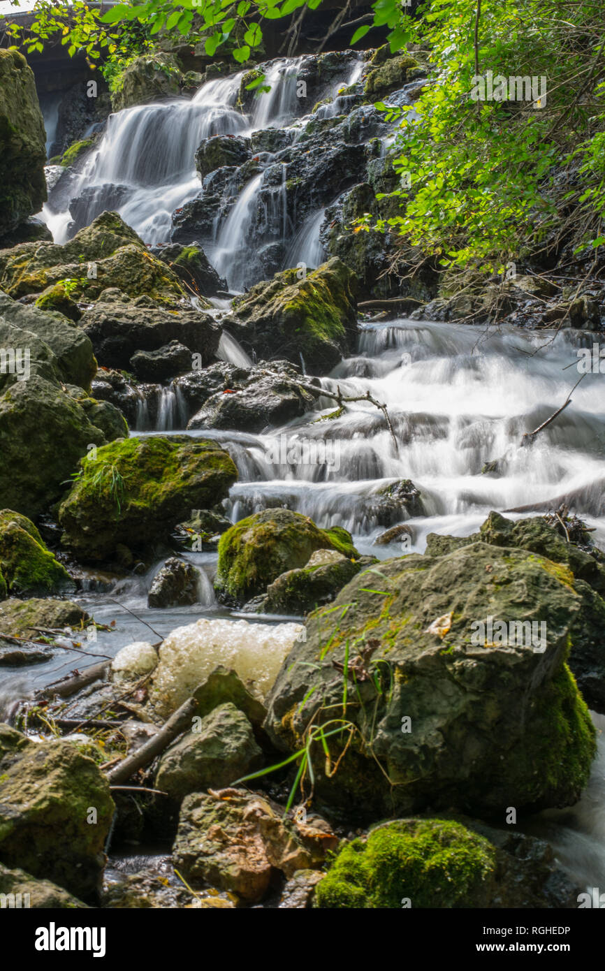 Waterfall at Governor Dodge State Park Stock Photo - Alamy