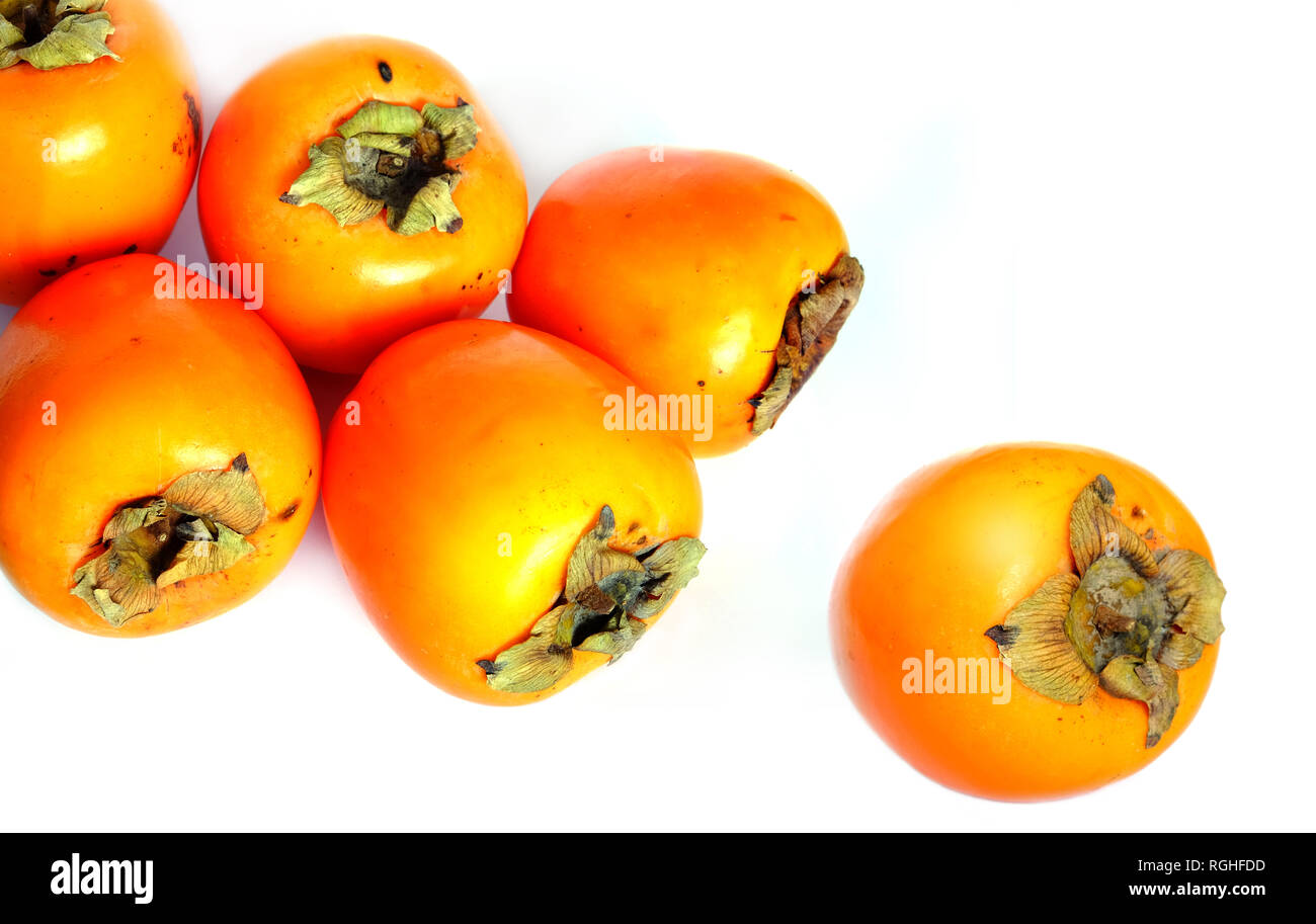 Six persimmons hi-res stock photography and images - Alamy