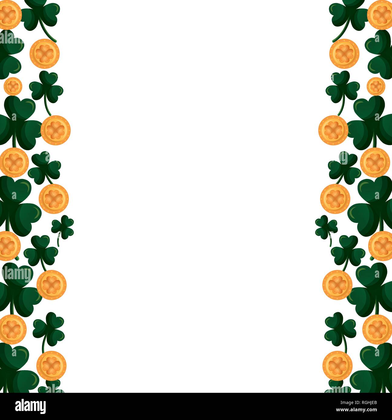 Coins Border Clip Art