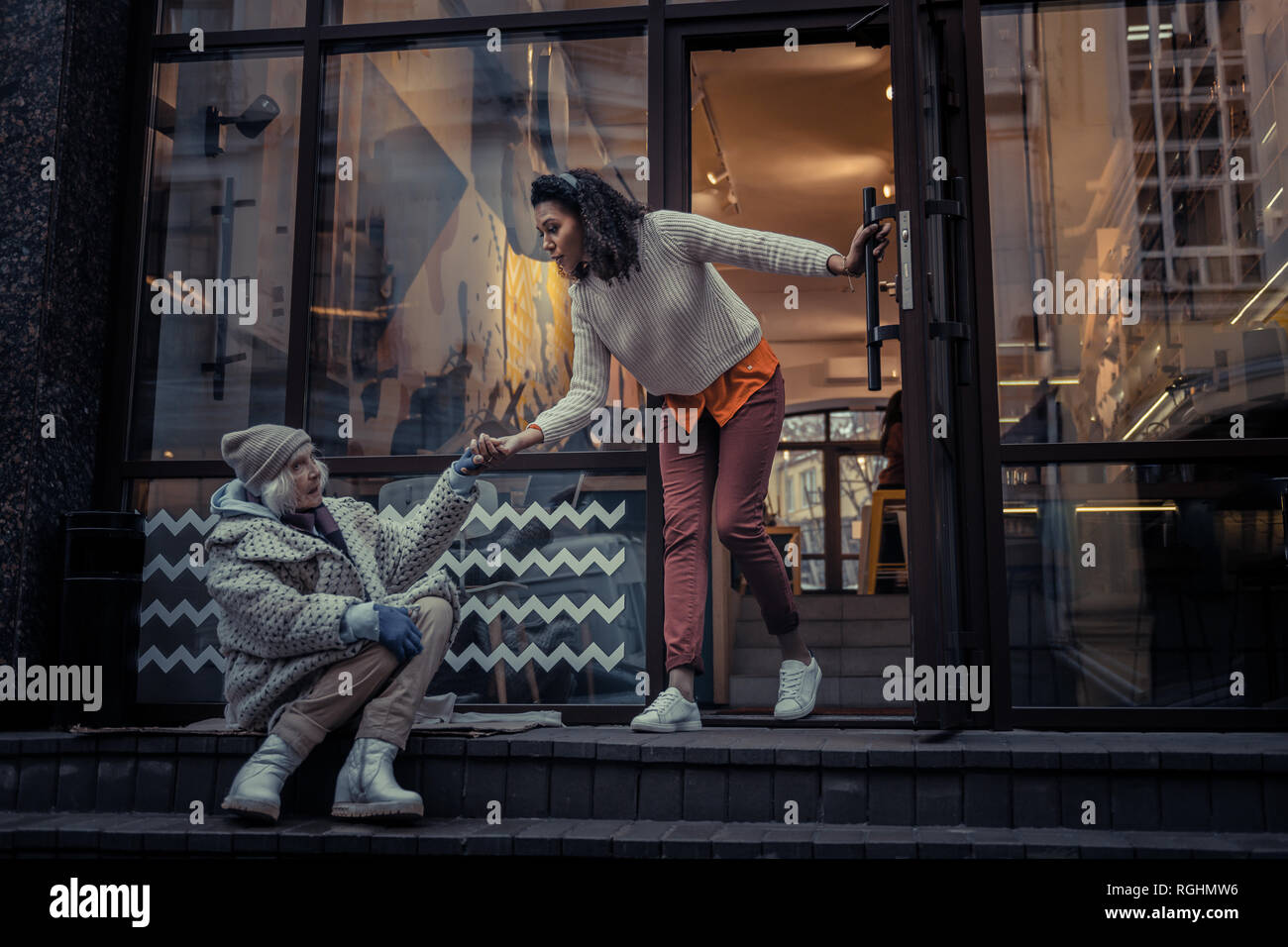 Doing you good hi-res stock photography and images - Alamy