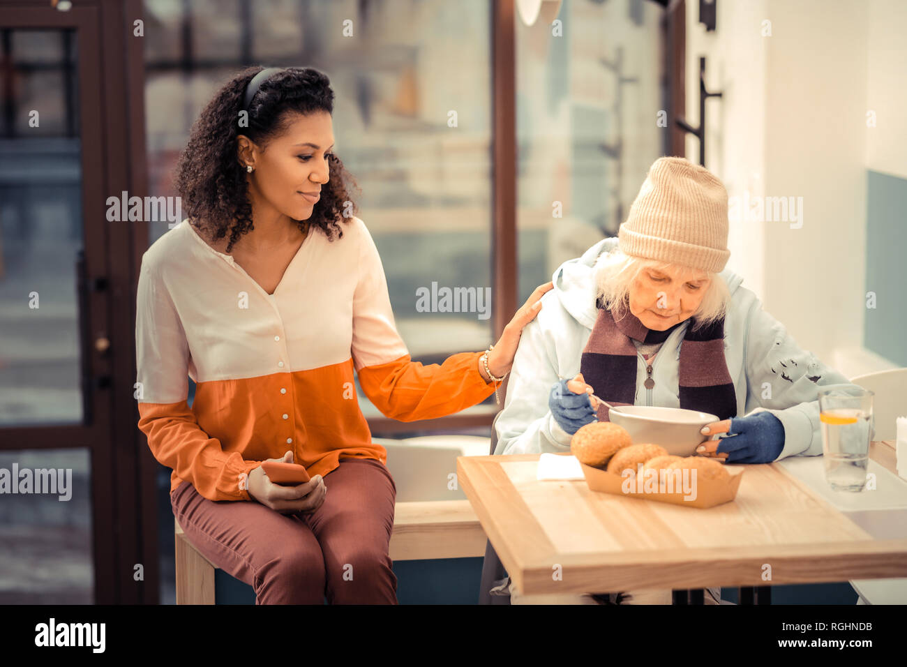 Empathy aged hi-res stock photography and images - Alamy
