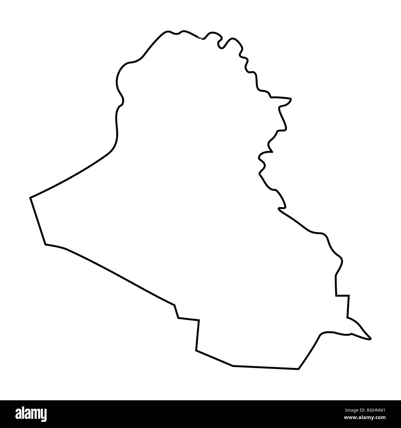 Iraq silhouette Cut Out Stock Images & Pictures - Alamy