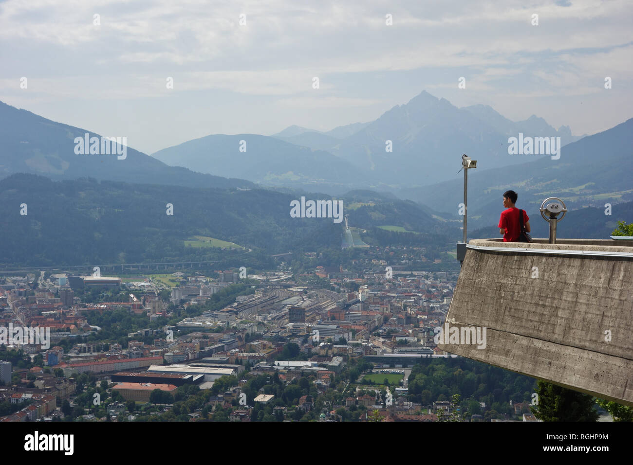 Hungerburgbahn funicular station hi-res stock photography and images ...