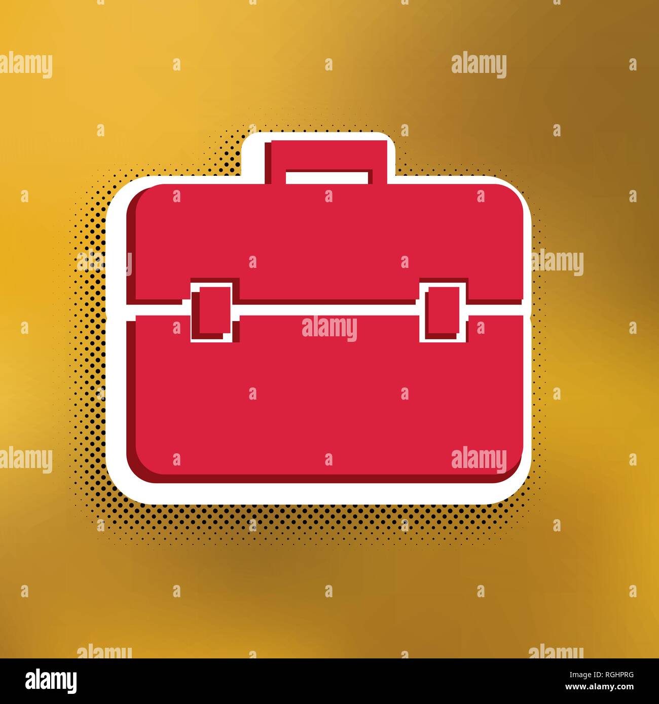 Briefcase sticker hi-res stock photography and images - Alamy