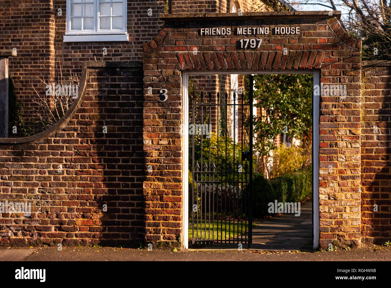 Esher, England - January 21, 2019. Located just outside of London ...