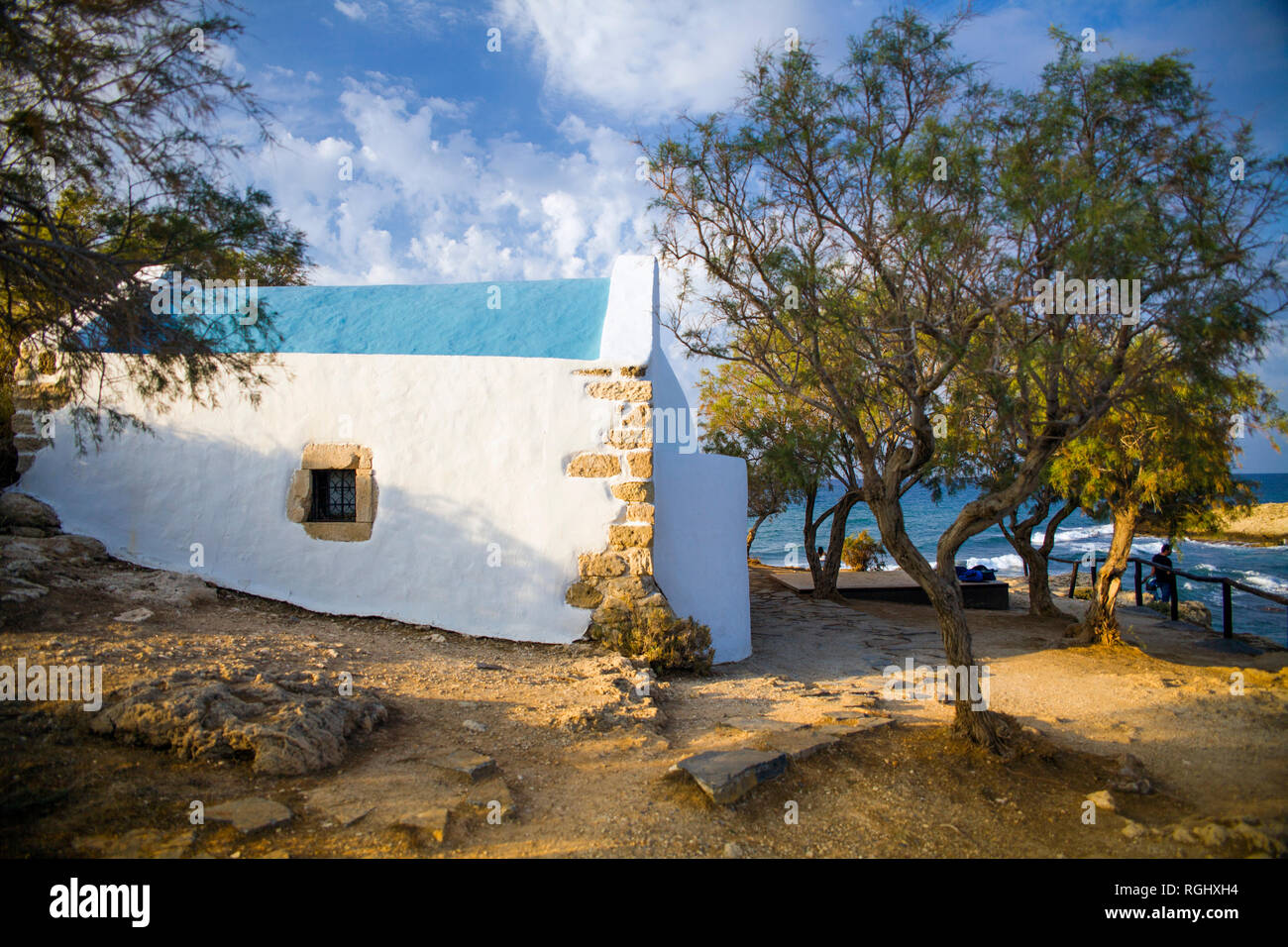 Traditional greek chapel hi-res stock photography and images - Alamy