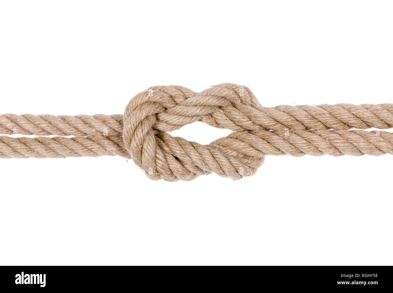 Nautical rope knot hi-res stock photography and images - Alamy