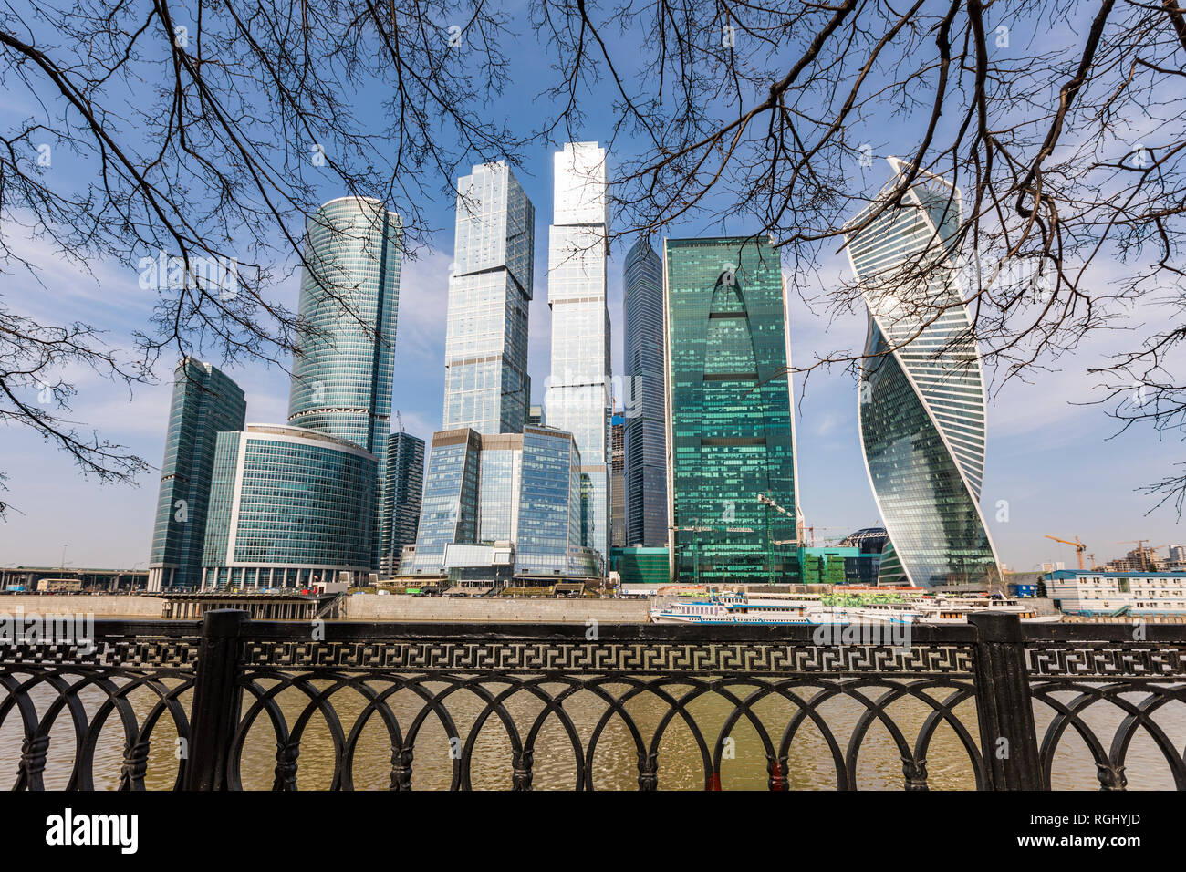 Moscow skyscrapers hi-res stock photography and images - Alamy