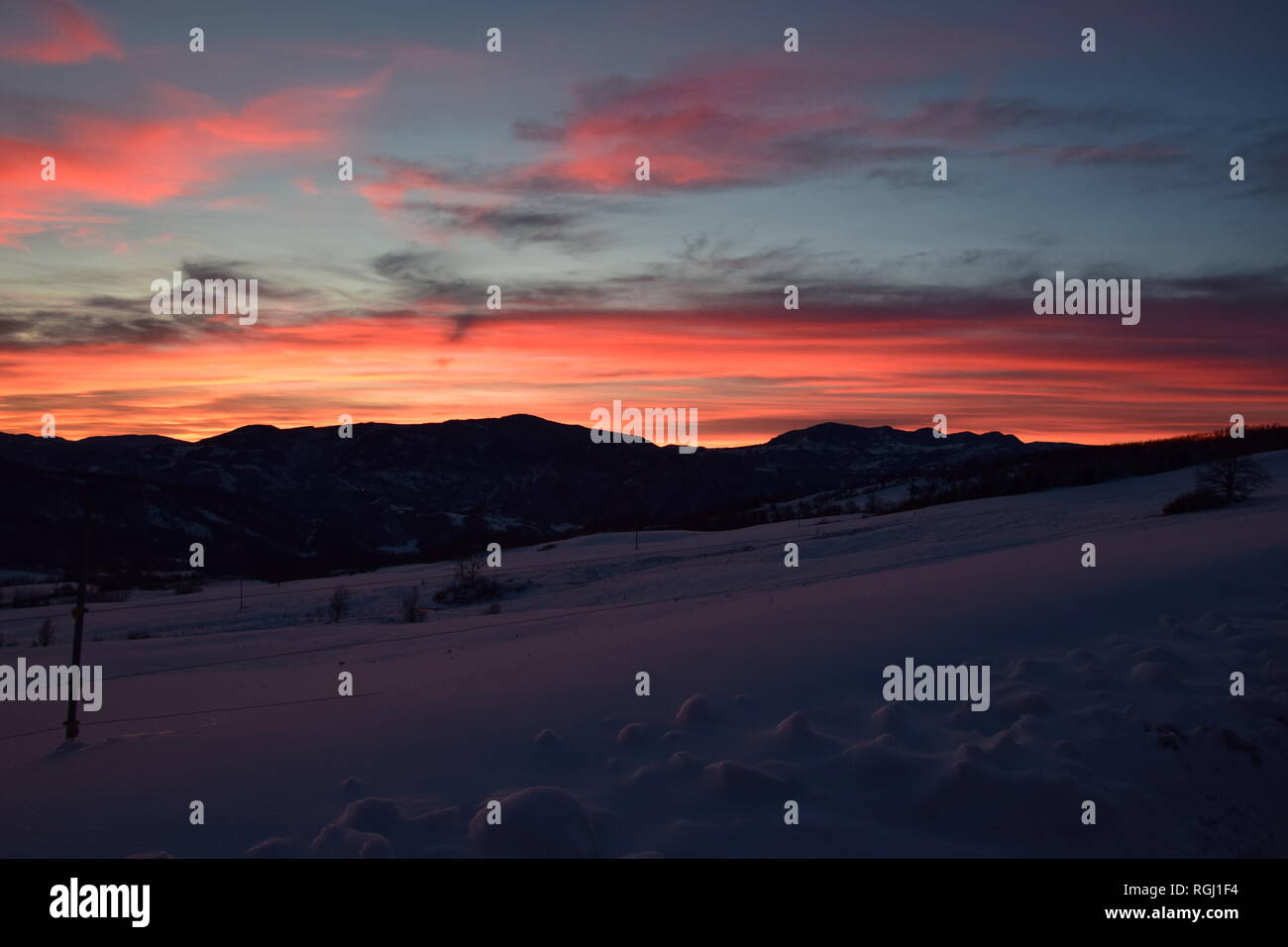 The magic of winter Stock Photo - Alamy