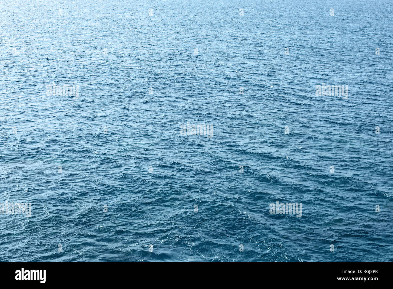 Blue and bright water surface of the Atlantic Ocean. Cool background ...