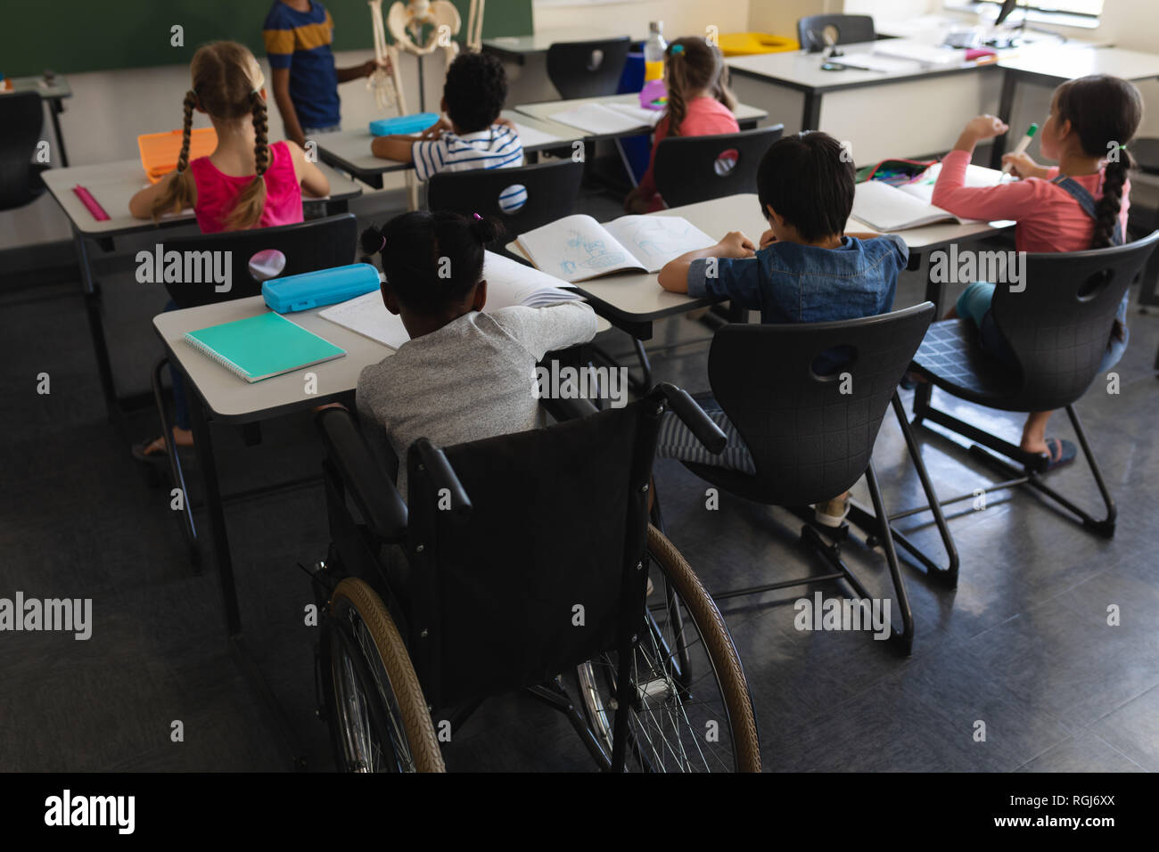Disable child and classmate hi-res stock photography and images - Alamy