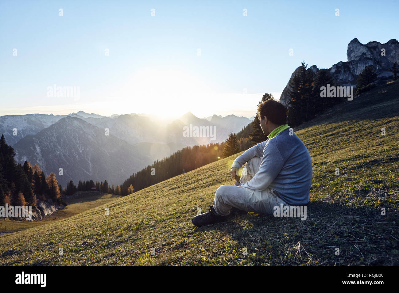 Austria alps meadow hi-res stock photography and images - Alamy