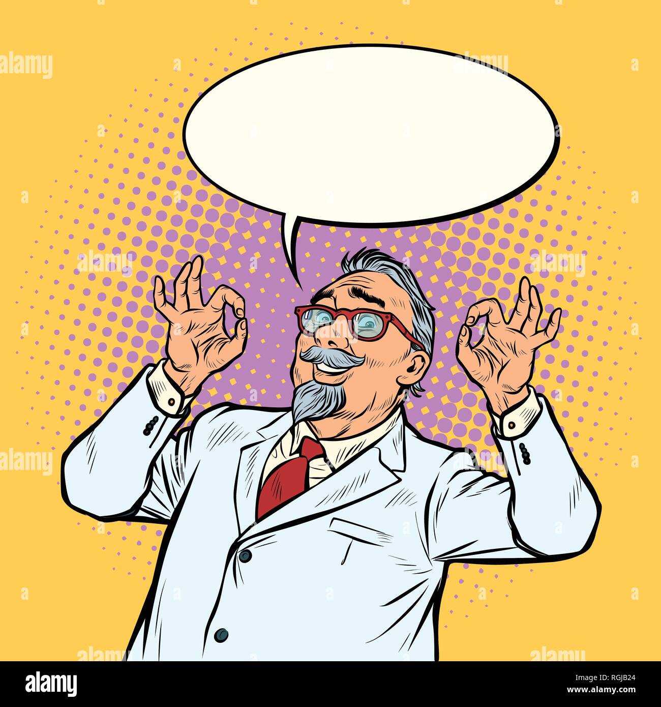 Retro pediatrician Stock Vector Images - Alamy
