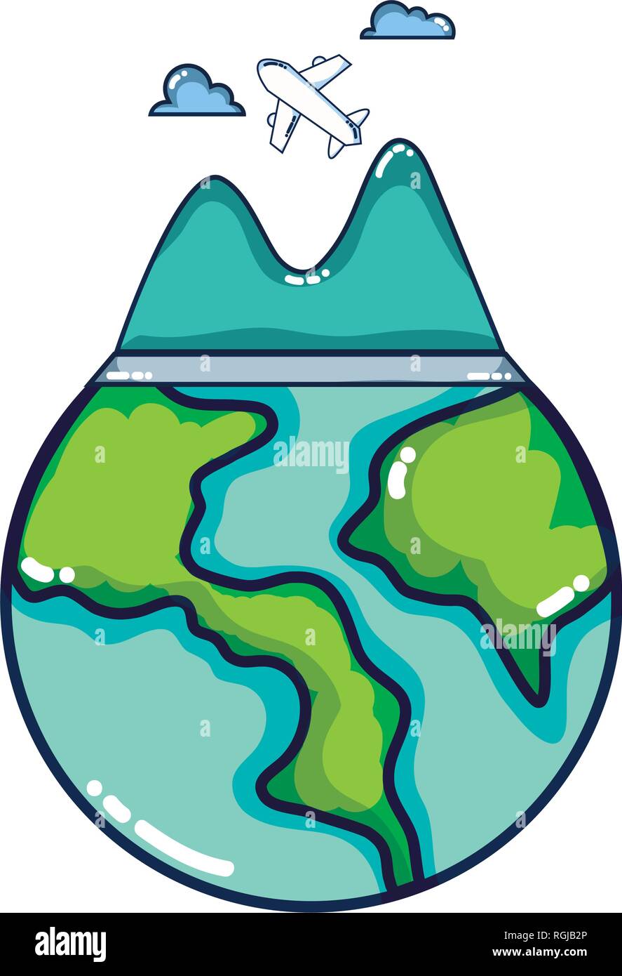 vacation trip cartoon Stock Vector Image & Art - Alamy