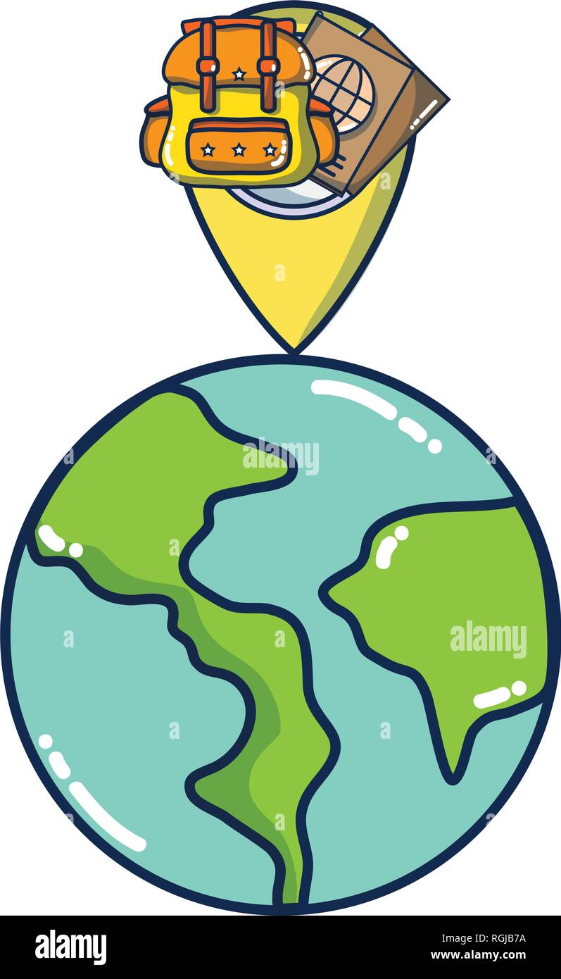 vacation trip cartoon Stock Vector Image & Art - Alamy