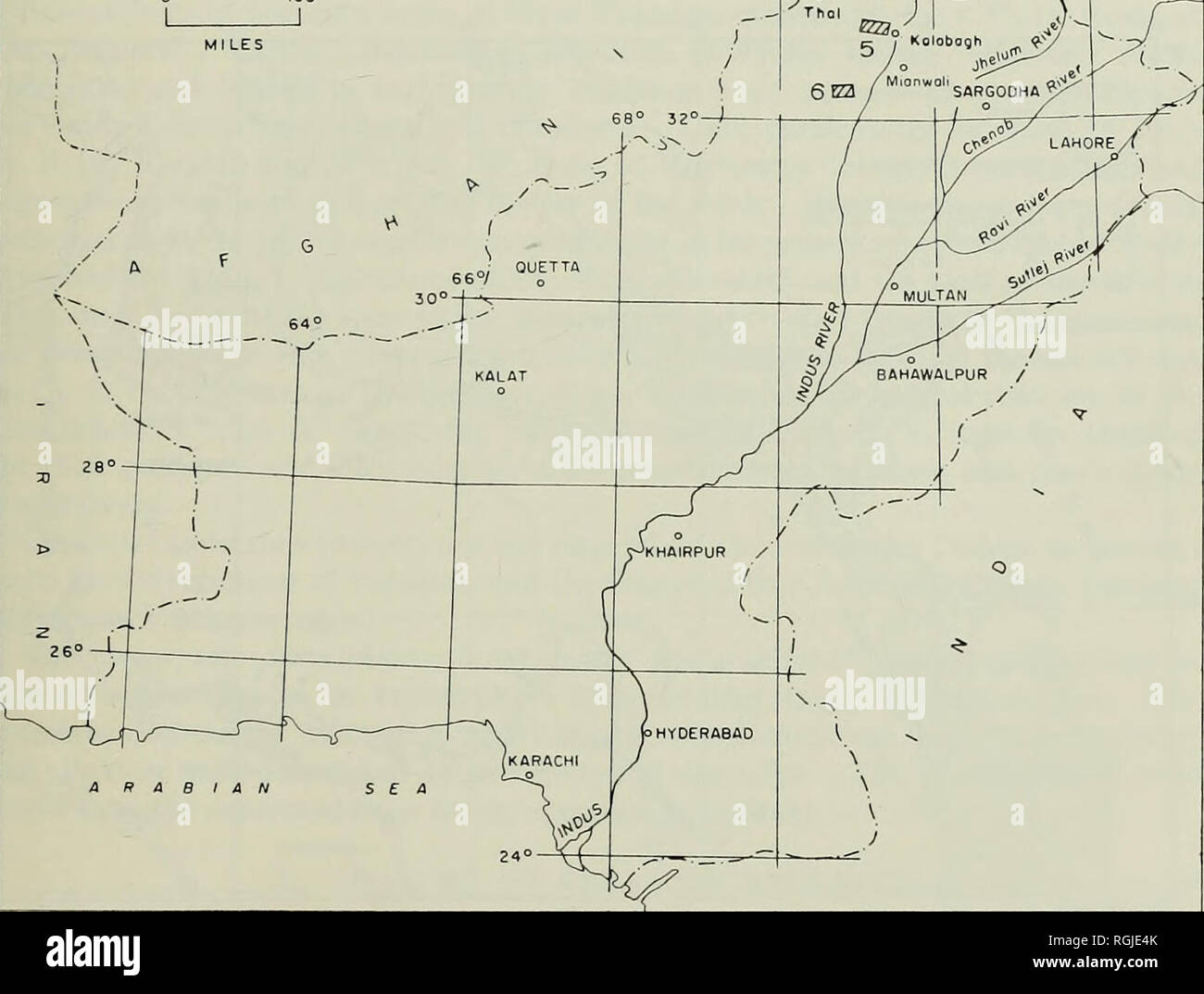 Abbottabad map hi-res stock photography and images - Alamy