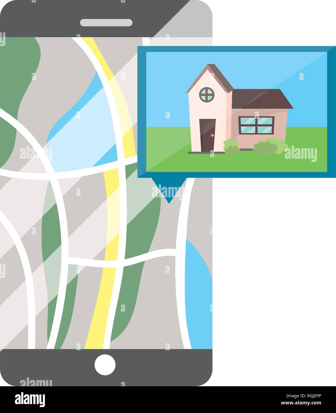 real state cartoon Stock Vector Image & Art - Alamy