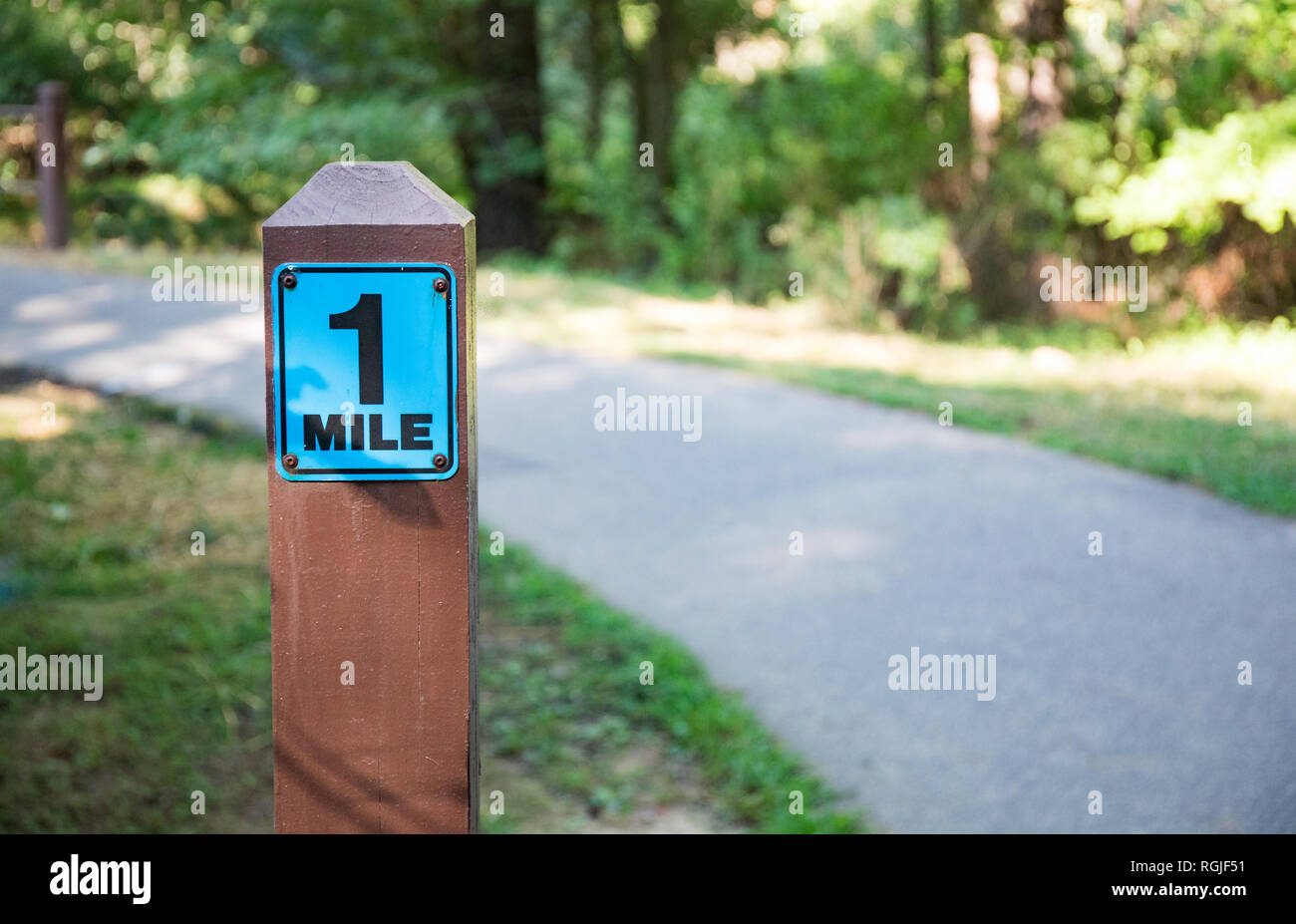 Mile marker hi-res stock photography and images - Alamy