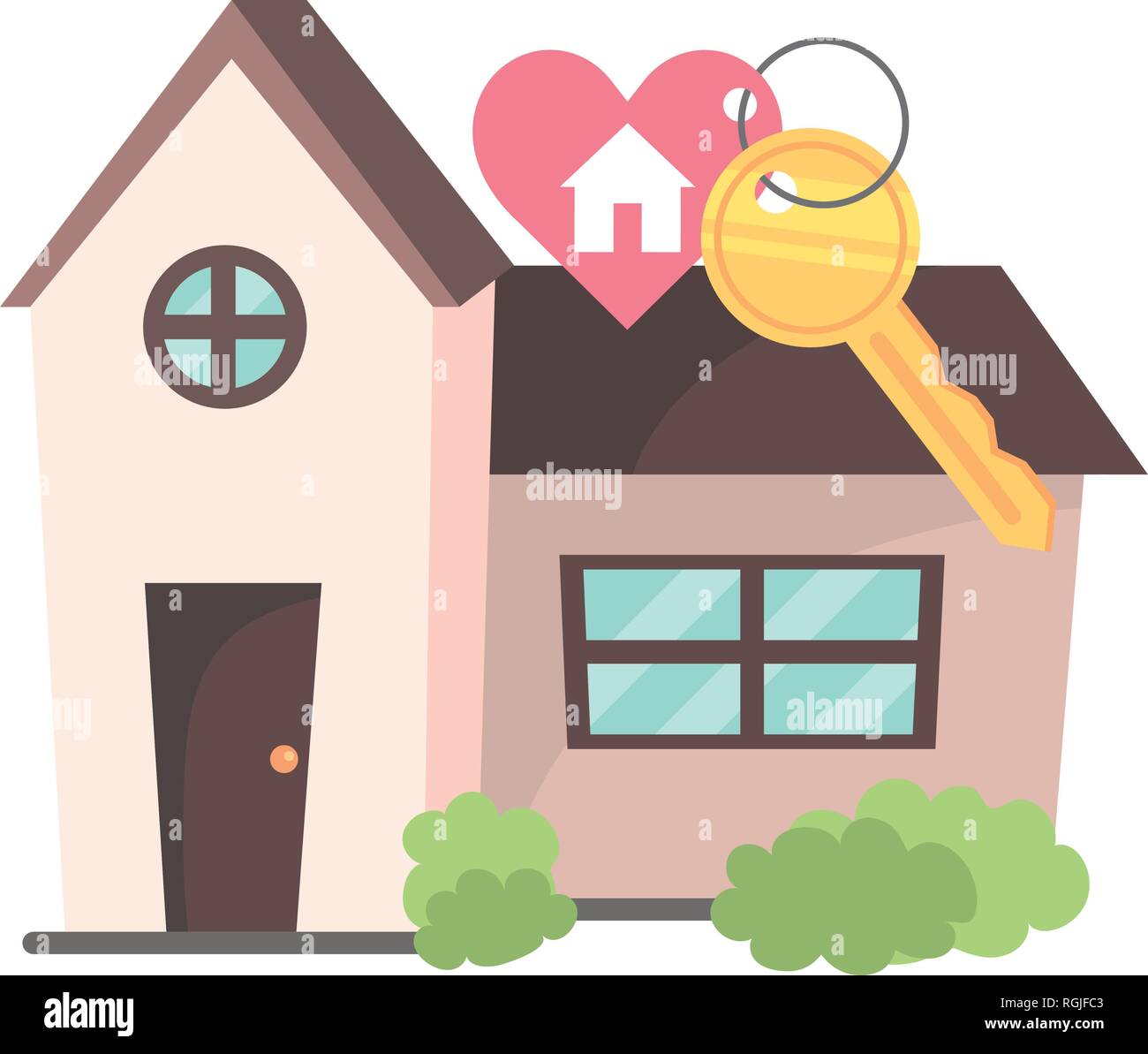 real state cartoon Stock Vector Image & Art - Alamy