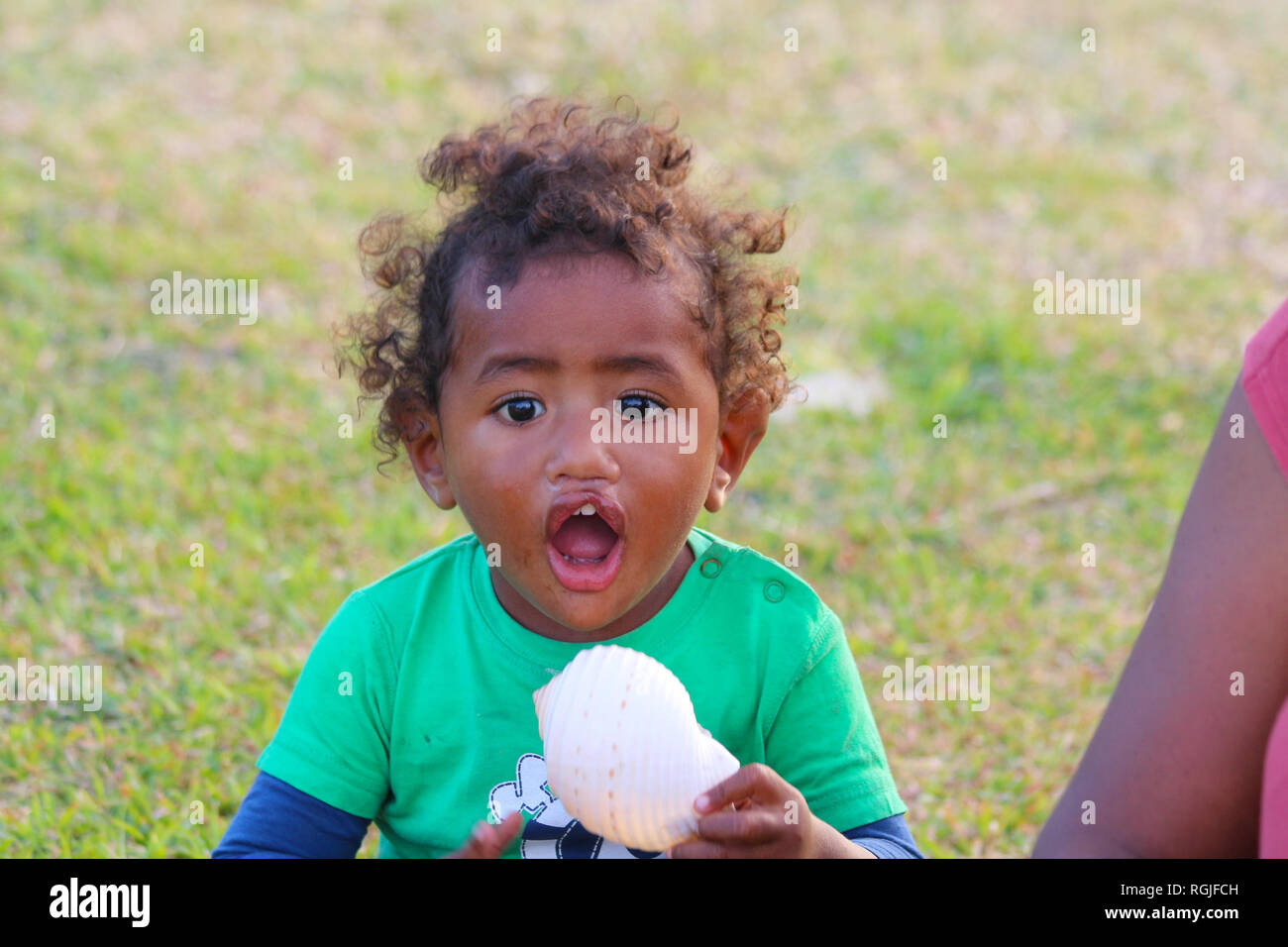 Fijian Family High Resolution Stock Photography and Images - Alamy