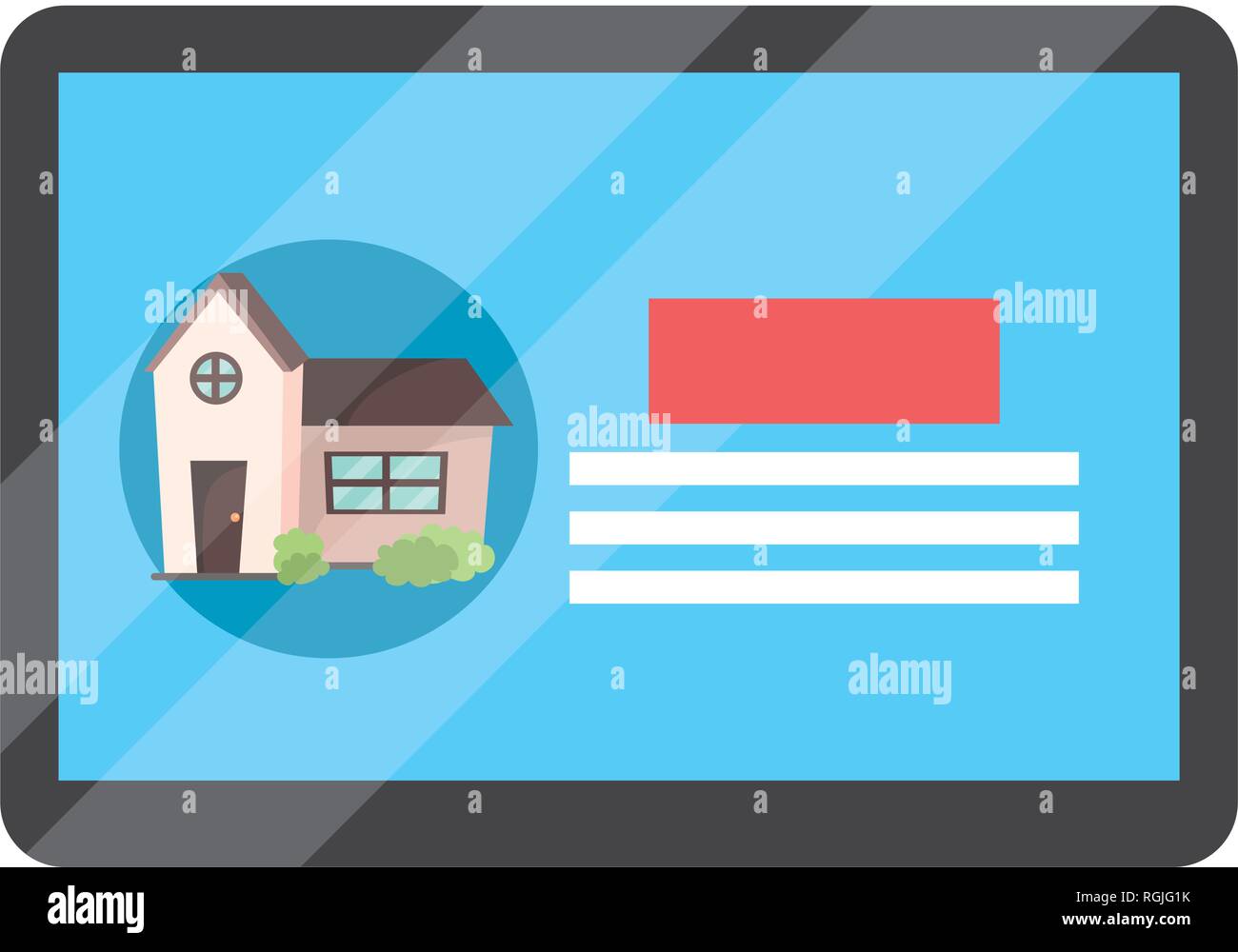 real state cartoon Stock Vector Image & Art - Alamy