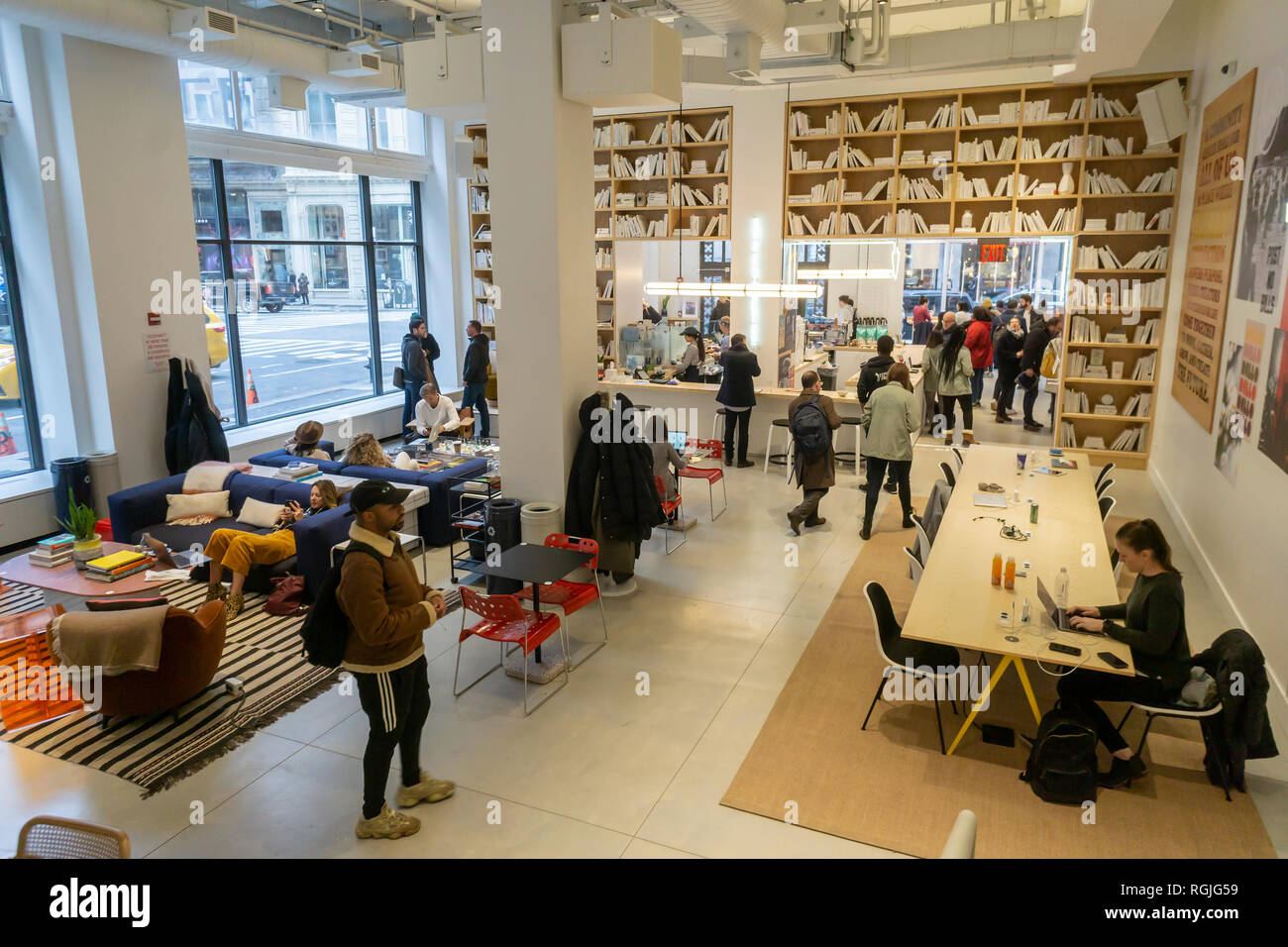 Wework coffee hi-res stock photography and images - Alamy
