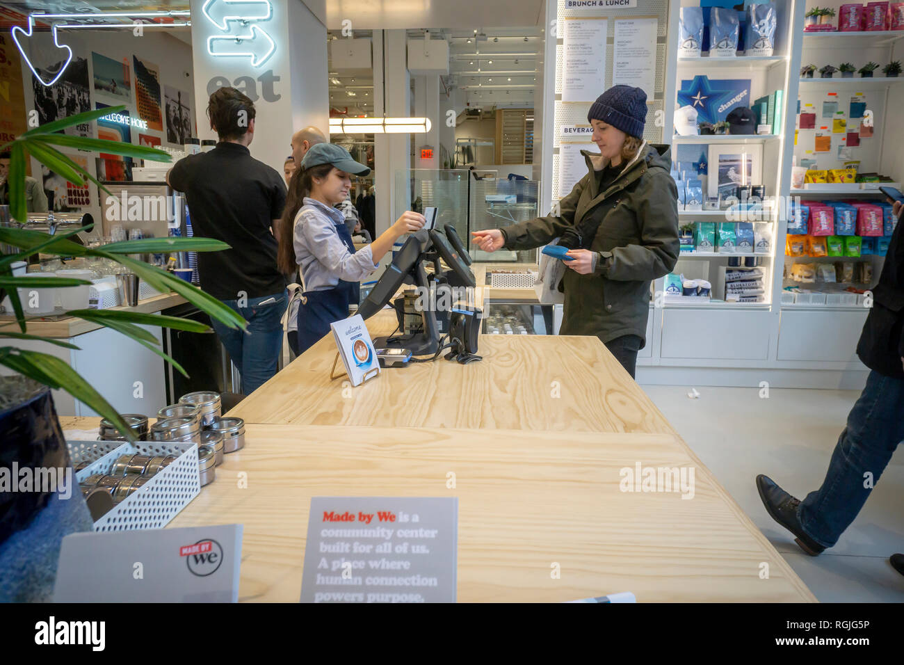Wework coffee hi-res stock photography and images - Alamy