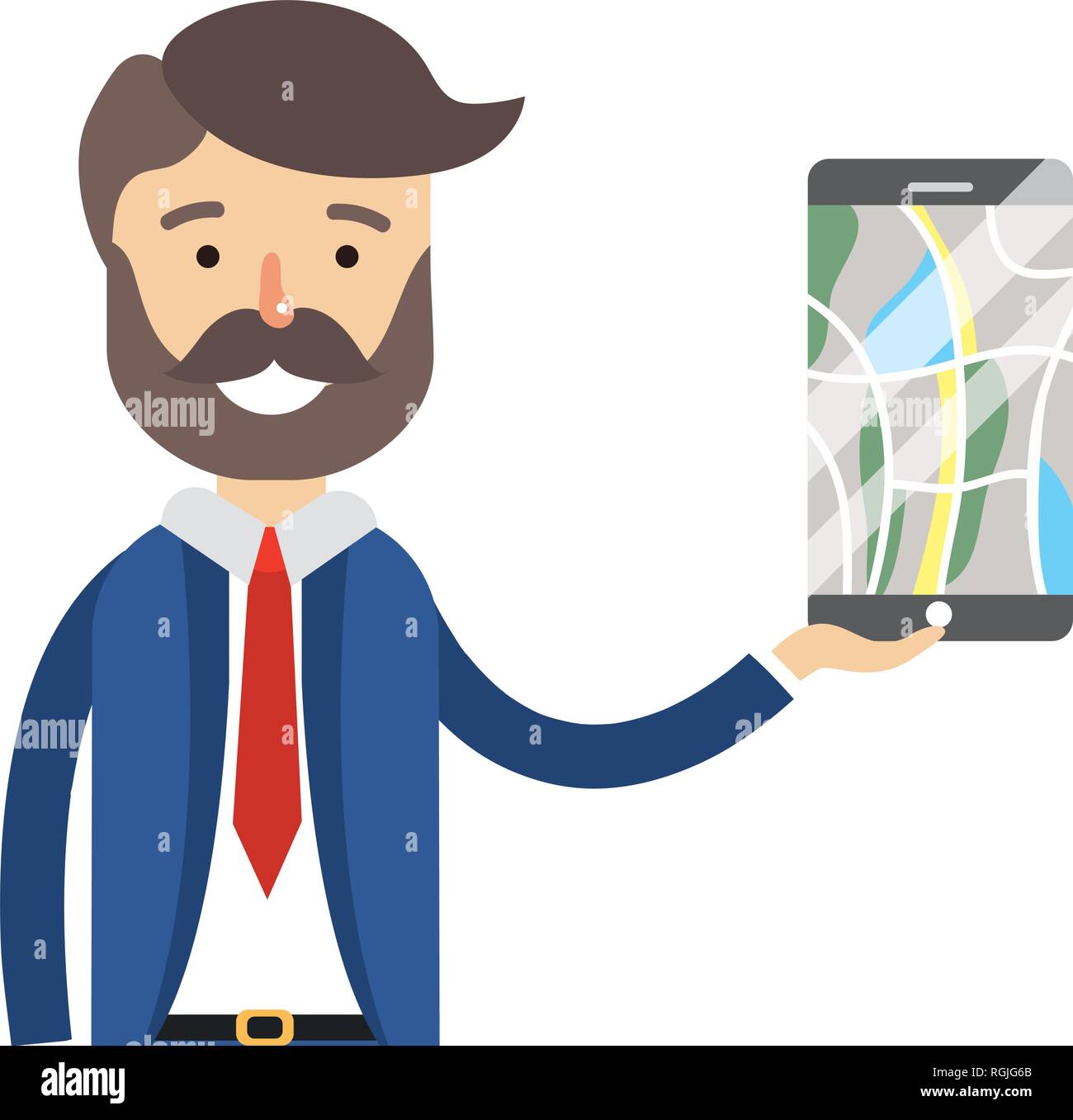 real state agent cartoon Stock Vector Image & Art - Alamy